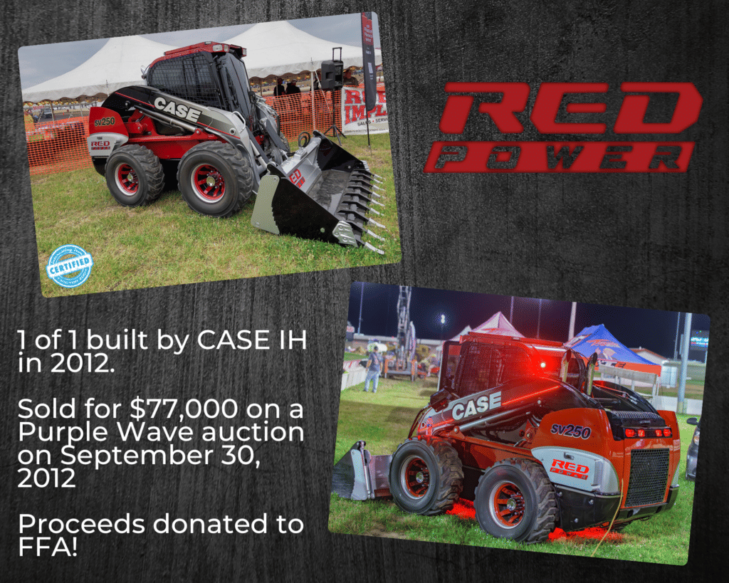 CASE SV250 Red Power Edition