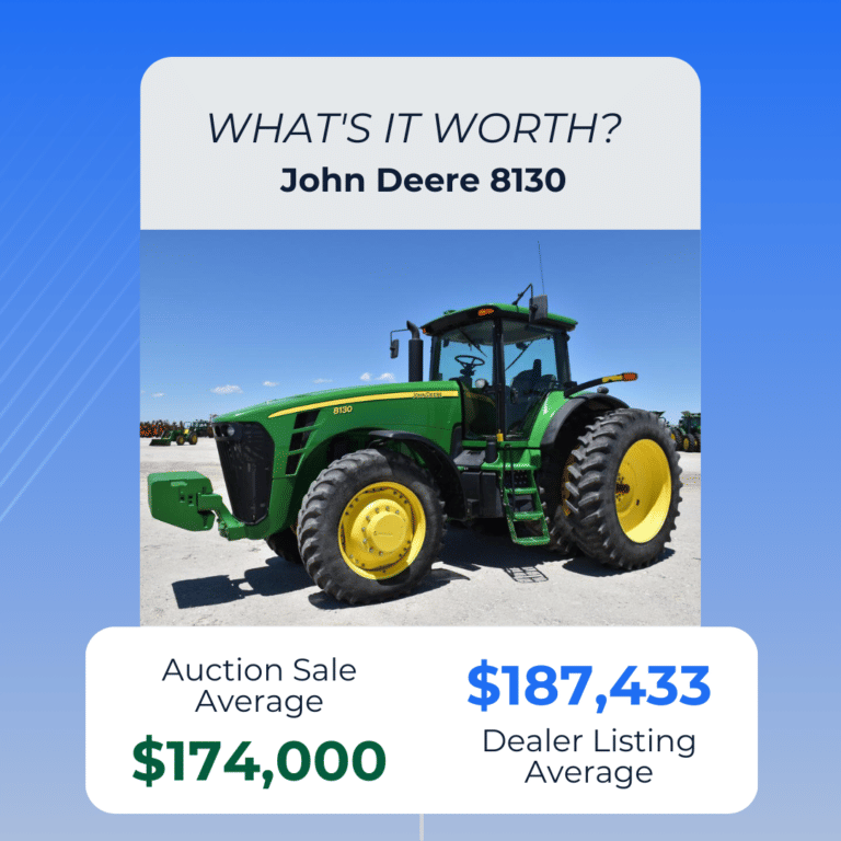 What's My John Deere 8130 Worth? - Tractor Zoom