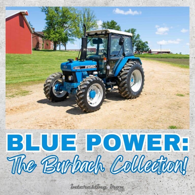 Blue Power: David Burbach's Ford & NH collection. - Tractor Zoom
